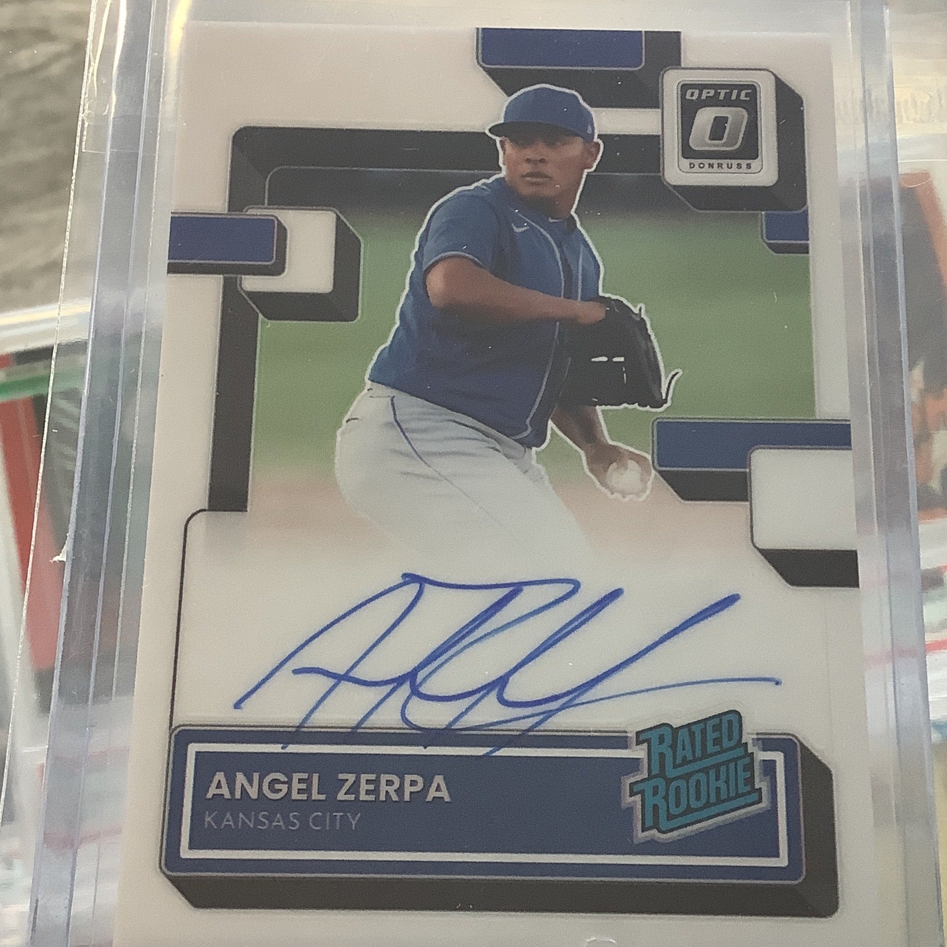 2022 OPTIC ANGEL ZERPA AUTOGRAPH | Legacy Sports Cards