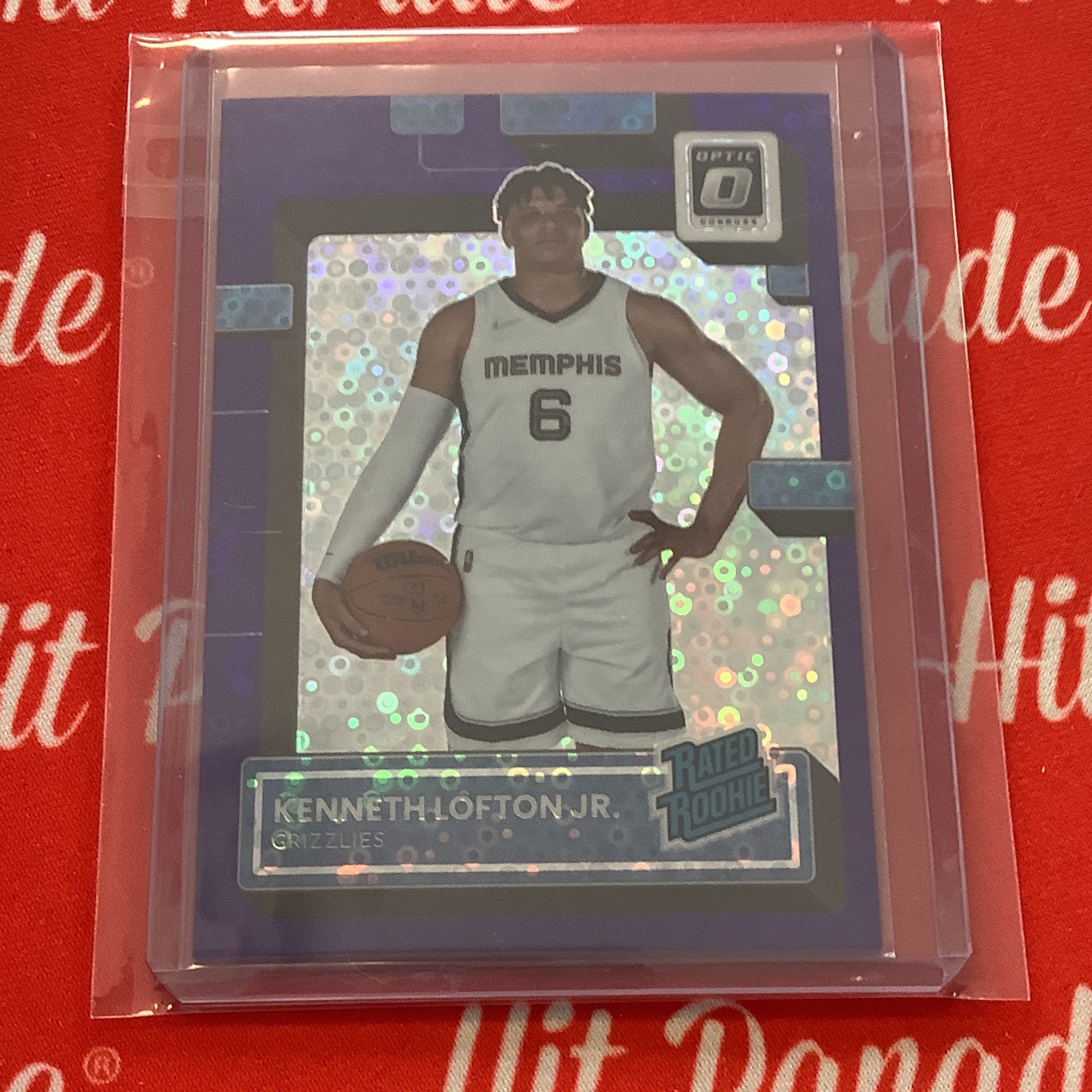 2022 OPTIC KENNETH LOFTON RC PURPLE FAST BREAK | Legacy Sports Cards